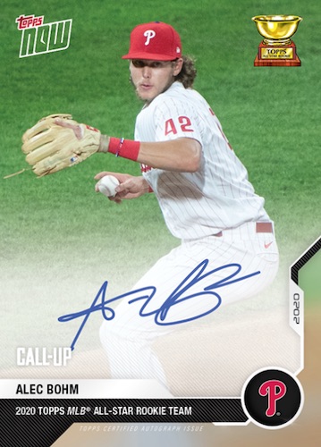 2020-21 Topps Now Offseason Baseball Checklist, MLB Set Info, Print Run