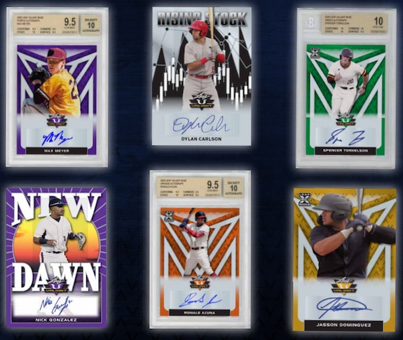 2020 Leaf Valiant Baseball Checklist, Set Info, Boxes, Reviews, Date