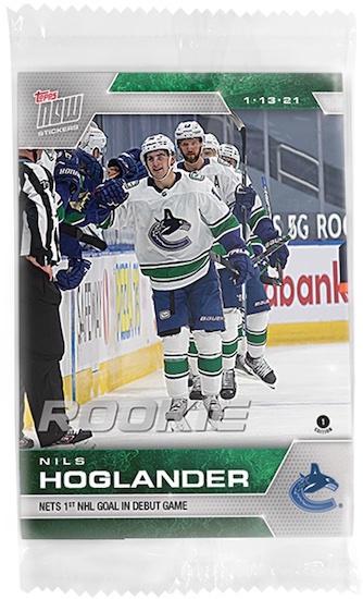 2020-21 Topps Now NHL Stickers Checklist, Hockey Set Details, Print Run