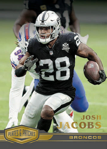 2020 Panini Plates & Patches Football Checklist, Set Info, Boxes