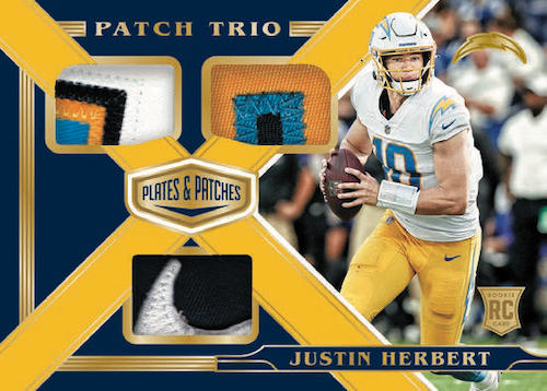 2020 Panini Plates & Patches Football Checklist, Set Info, Boxes