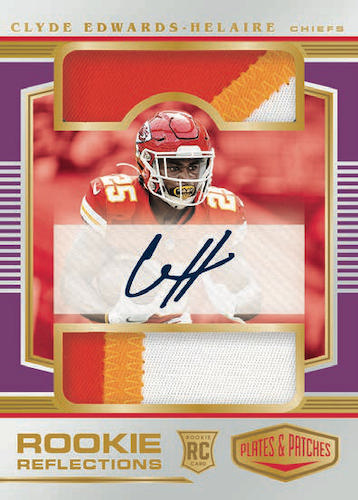 2020 Panini Plates & Patches Football Checklist, Set Info, Boxes, Date