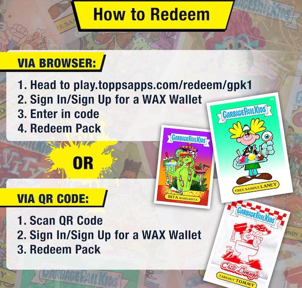 2021 Topps Garbage Pail Kids Food Fight Checklist, Series 1 Info, Boxes