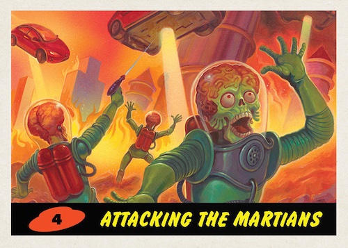 2021 Topps Mars Attacks Checklist, Online Exclusives, Details, Buy Sets