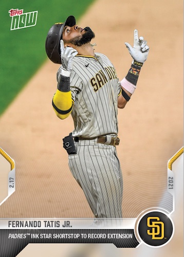 2021 Topps Now Baseball Checklist, Set Details, Print Runs, Autos, Relics