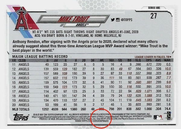 2021 Topps Series 1 Baseball Variations Checklist Guide, Gallery, SSP List