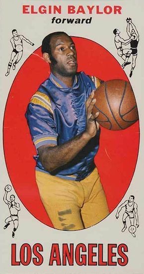 Elgin Baylor Rookie Card and Vintage Card Guide, Gallery, Top List