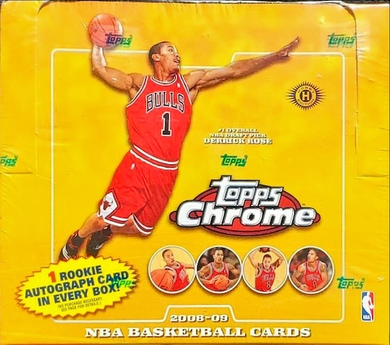 2008-09 Topps Chrome Basketball Checklist, Set Details, Boxes, Reviews
