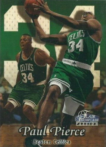 Paul Pierce Rookie Cards Checklist, Gallery, Best RCs, Most Valuable List