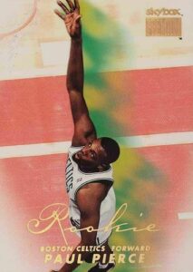 Paul Pierce Rookie Cards Checklist, Gallery, Best RCs, Most Valuable List