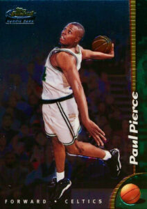 Paul Pierce Rookie Cards Checklist, Gallery, Best RCs, Most Valuable List