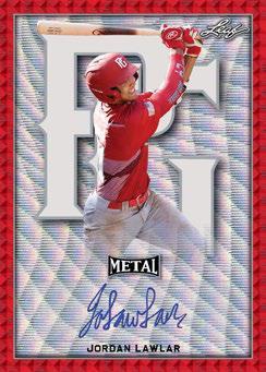 2020 Leaf Metal Perfect Game All-American Checklist, Box, Details