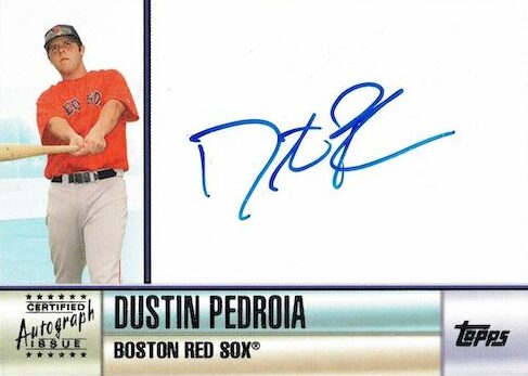 Top Dustin Pedroia Cards, Best Rookies, Autographs, Most Valuable List