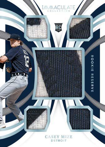 2021 Panini Immaculate Collection Baseball Checklist Details, Boxes, Date