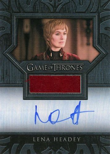 Rittenhouse Game of Thrones Iron Anniversary Series 1 Checklist, Boxes