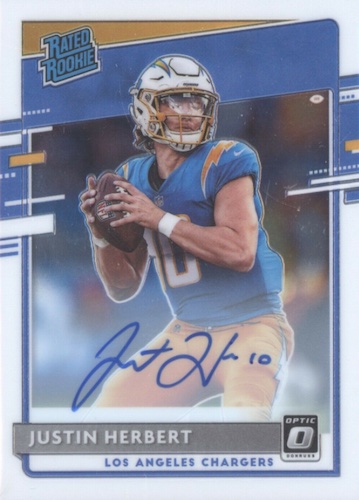 Justin Herbert Rookie Cards Guide, Top RC List, Best Autographs