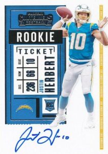 Justin Herbert Rookie Cards Guide, Top RC List, Best Autographs