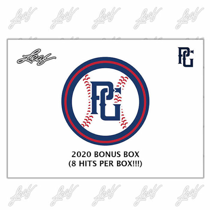 2020 Leaf Perfect Game Baseball Bonus Box Checklist, Boxes, Set Details