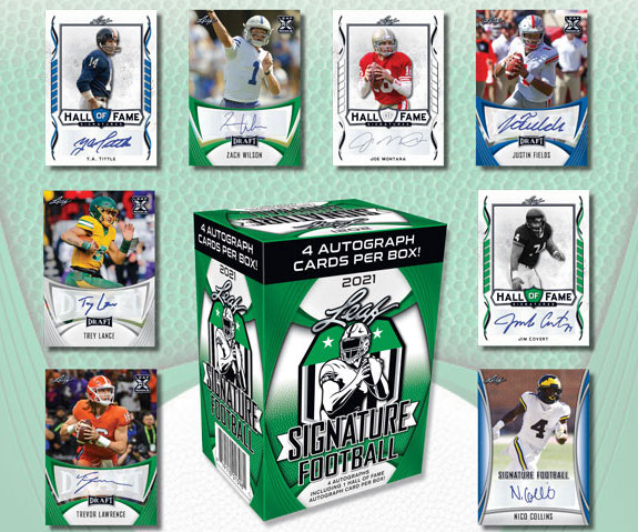 2021 Leaf Signature Football Checklist, Set Details, Boxes, Reviews, Date