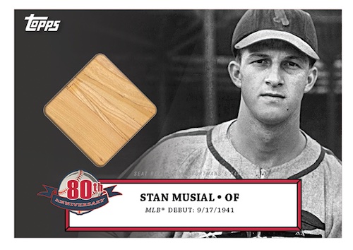 2021 Topps Stan Musial 80th Anniversary Checklist, Autographs, Relics