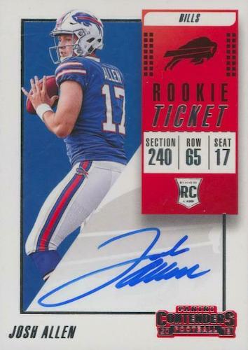 Josh Allen Rookie Cards Guide, Top List, Best Autographs, Gallery