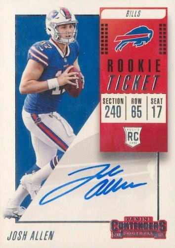 Josh Allen Rookie Cards Guide, Top List, Best Autographs, Gallery