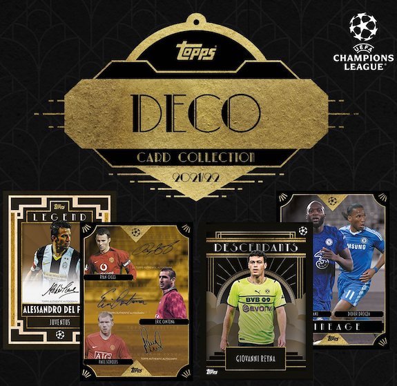 2021-22 Topps Deco UEFA Checklist, Set Details, Boxes, Reviews