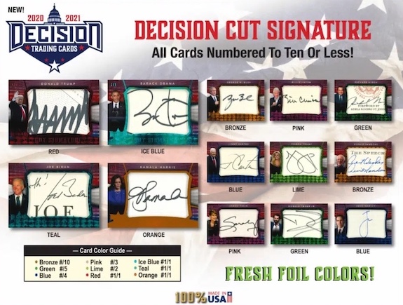 2021 Decision Cut Signature Checklist, Set Info, Reviews, Boxes, Date