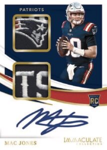 2021 Panini Immaculate Collection Football Checklist, Set Details