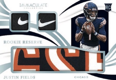 2021 Panini Immaculate Collection Football Checklist, Set Details