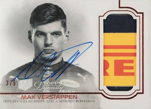 Top Max Verstappen Cards, Rookie Cards Guide, Best Autographs