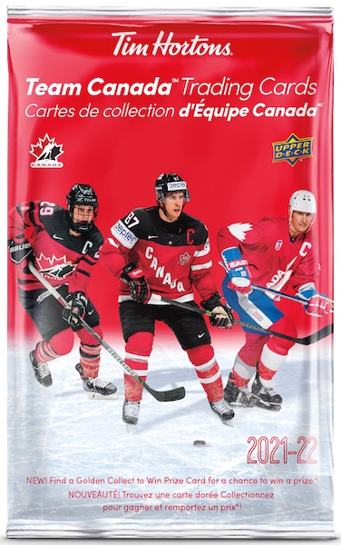 2021-22 Upper Deck Tim Hortons Team Canada Checklist, Set Info, Date