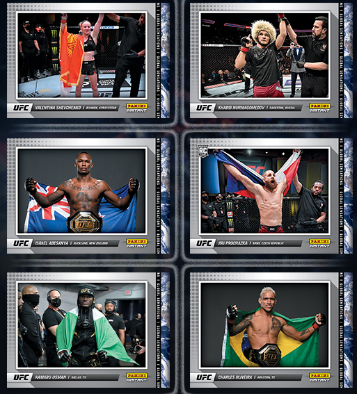 2021 Panini Instant UFC Global Sensations Checklist, Buying Set Details