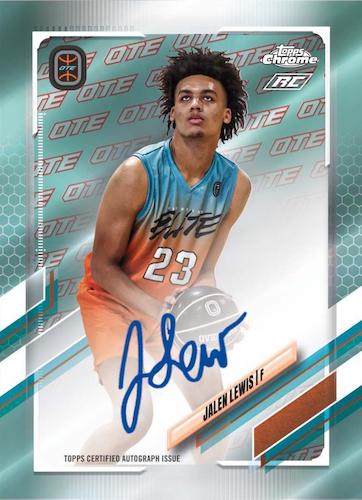 2021-22 Topps Chrome OTE Overtime Elite Checklist, Set Details