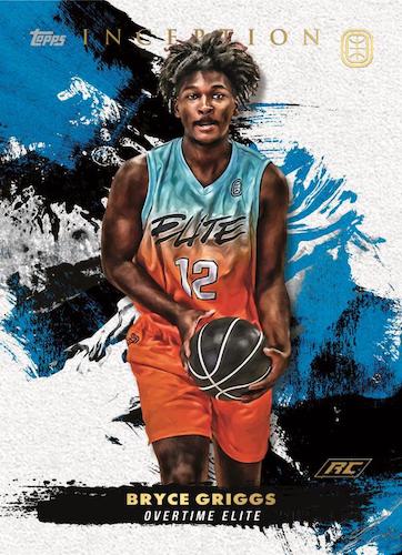 2021-22 Topps Inception OTE Overtime Elite Basketball Checklist