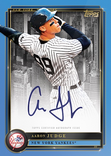 2022 Topps X Aaron Judge Checklist, Curated Set Details, Buy Box