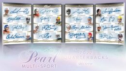 2021-22 Leaf Pearl Multi-Sport Checklist, Set Info, Boxes, Reviews