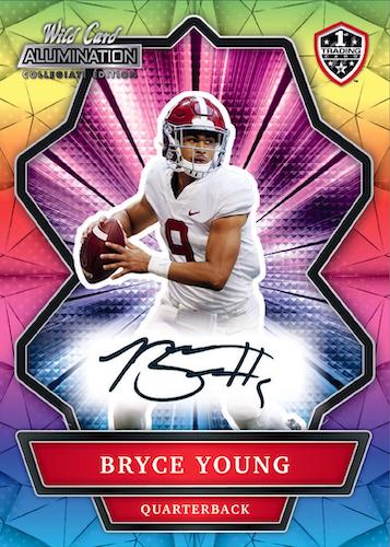 2021 Wild Card Alumination NIL Collegiate Football Checklist, Set Info