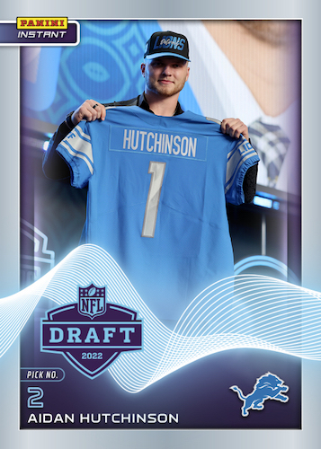 2022 Panini Instant NFL Draft Night Football Checklist, Buy Cards