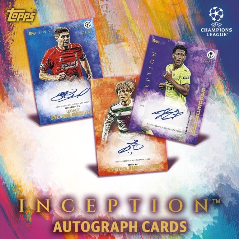 2021-22 Topps Inception UEFA Checklist, Set Info, Boxes, Reviews