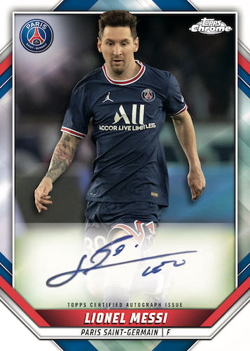 2021-22 Topps Chrome Paris Saint-Germain Checklist, Info, Boxes