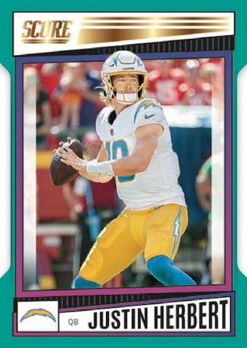 2022 Score Football Checklist, NFL Set Details, Reviews, Boxes