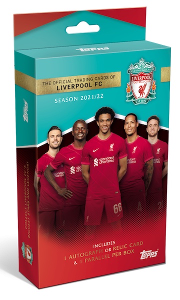 2021-22 Topps Liverpool FC Team Set Checklist, Details, Boxes