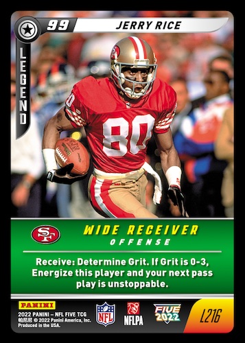 2022 Panini NFL Five Trading Card Game Checklist, Details, Boxes