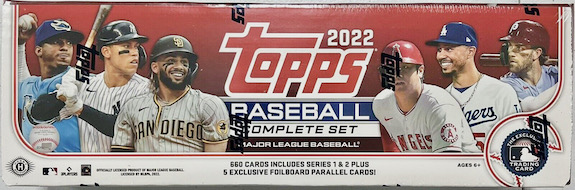 2022 Topps Baseball Complete Factory Set Checklist, Exclusives