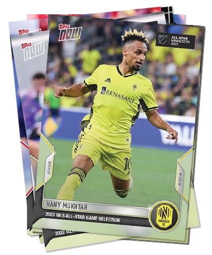 2022 Topps Now MLS Soccer Checklist Details, Print Runs, Review