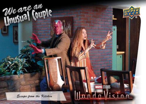 Upper Deck WandaVision Checklist, Marvel Set Info, Boxes, Date