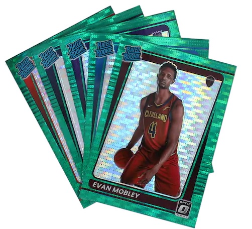 2021-22 Donruss Optic Basketball Box Set Checklist, Exclusives