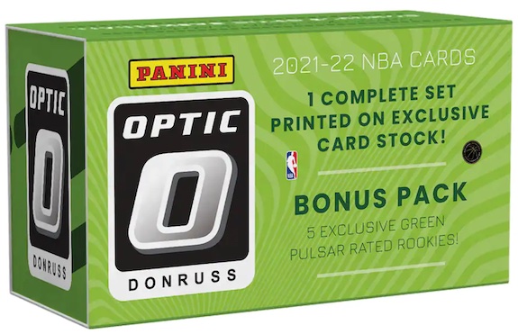 2021-22 Donruss Optic Basketball Box Set Checklist, Exclusives