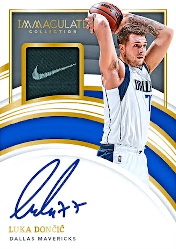 2021-22 Panini Immaculate Collection Basketball Checklist, Details